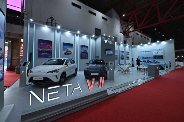 Neta V-II Electric Cars at Jakarta Auto Fair 2024 - autoini