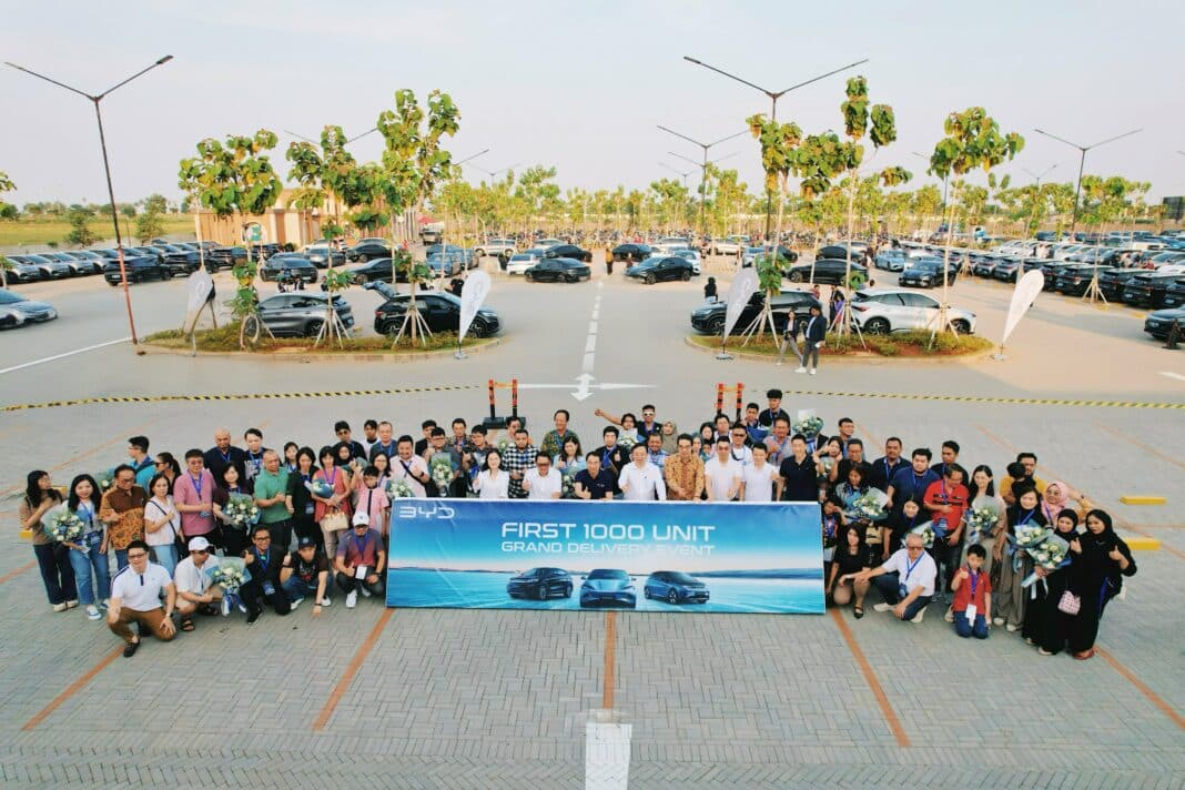 BYD Indonesia Delivers First Batch of 1,000 Cars - autoini